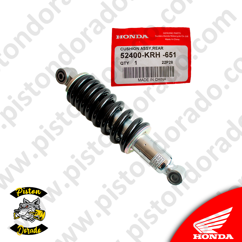 Monoshock XR150L Honda Original - Piston Dorado